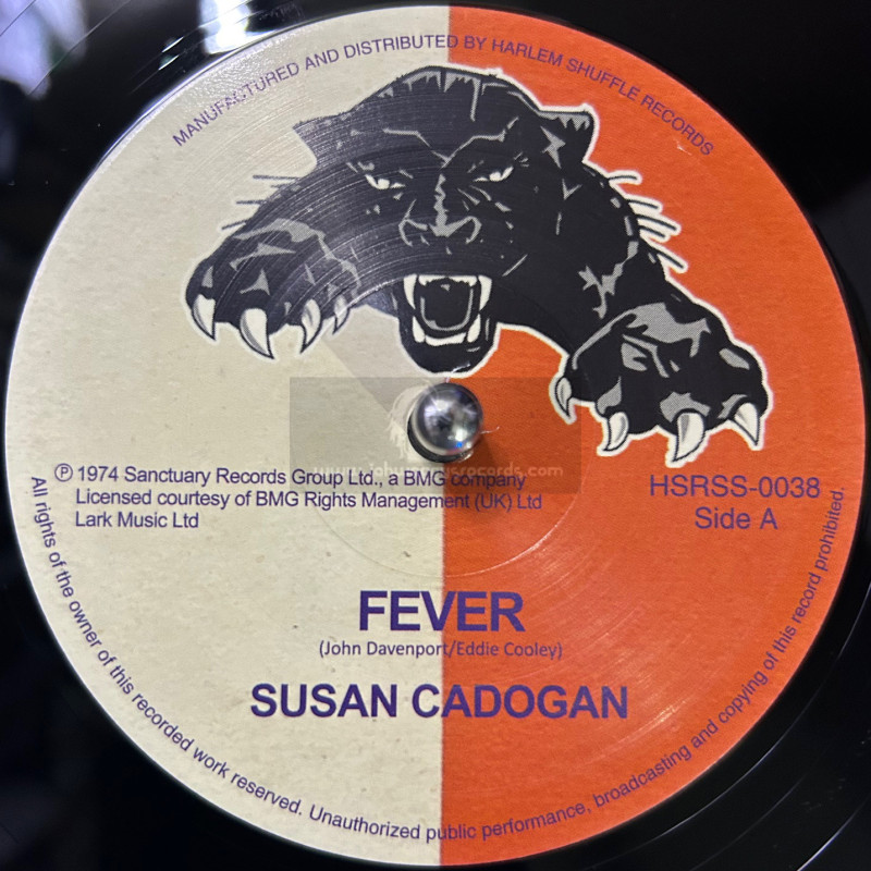 Halem Shuffle-7"-Fever / Susan Cadogan + Influenza Dub / The Upsetters
